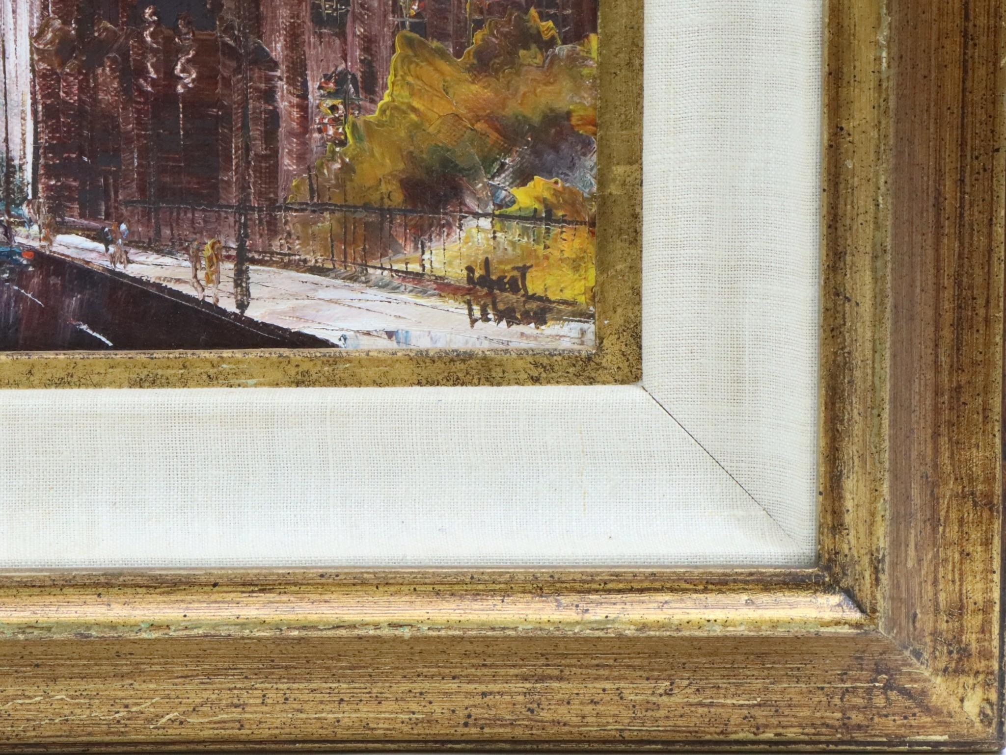 Robert Lebron | Urban street scene | MutualArt