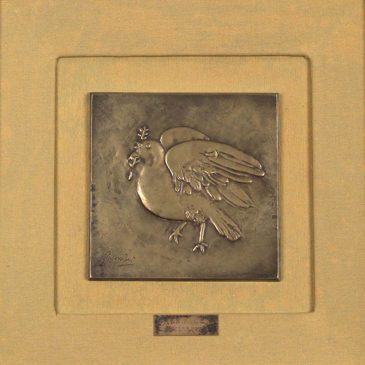 Giacomo Manzù | LA PACE/PACE | MutualArt