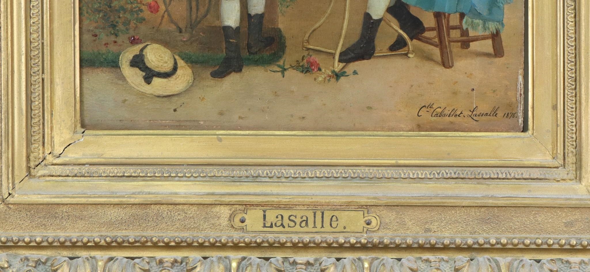 Camille Léopold Cabaillot Lassalle | Victorian scene of young girls ...