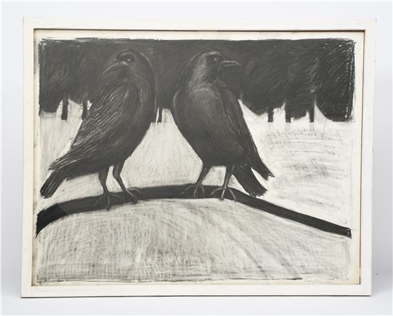 Nancy Baldwin | Two Crows, 1988 (1988) | MutualArt