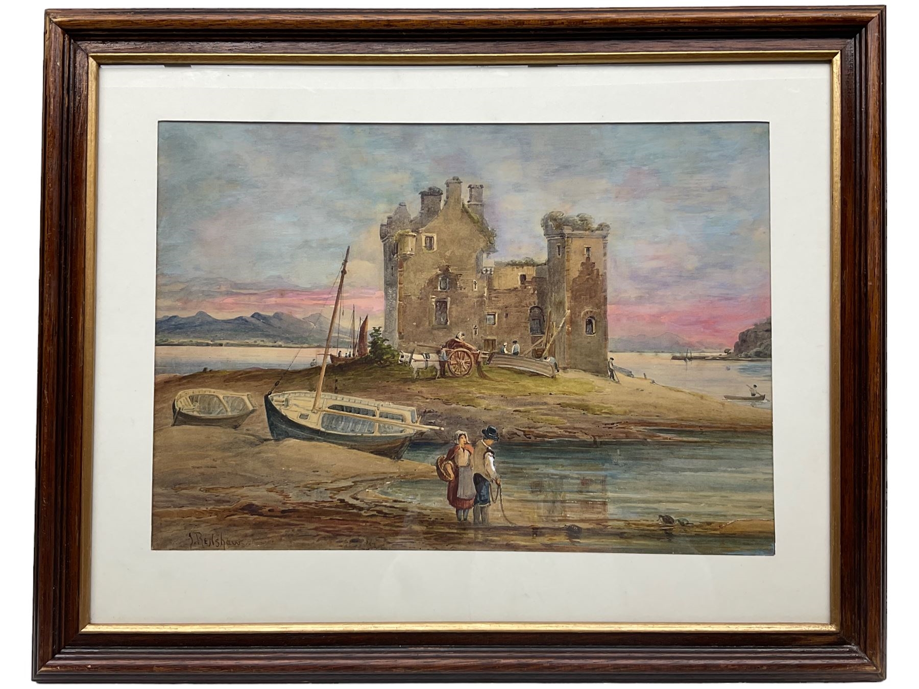 Joshua Renshaw | Scottish Castle and Loch | MutualArt