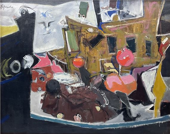 Geoffrey Squire | Fishing Boats Anstruther' Scotland | MutualArt