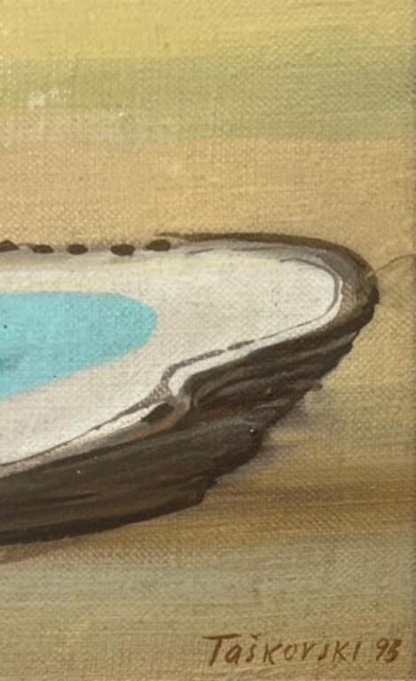 Vasko Taskovski | Surrealist Landscape (1993) | MutualArt