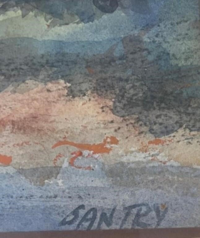 John Santry | Study of creek (Circa 1970) | MutualArt