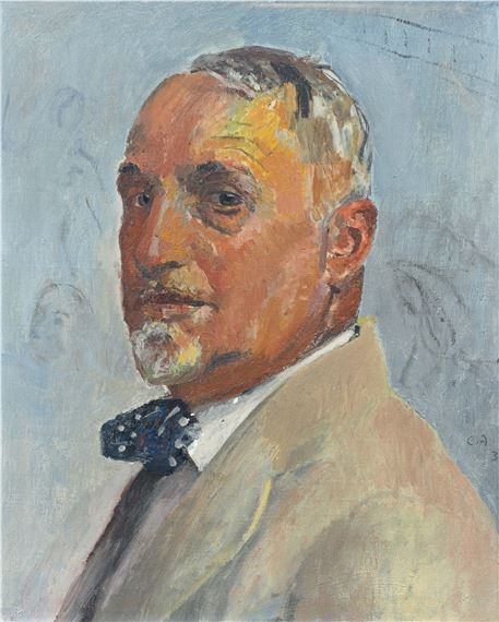 Cuno Amiet | SELF-PORTRAIT (1935) | MutualArt