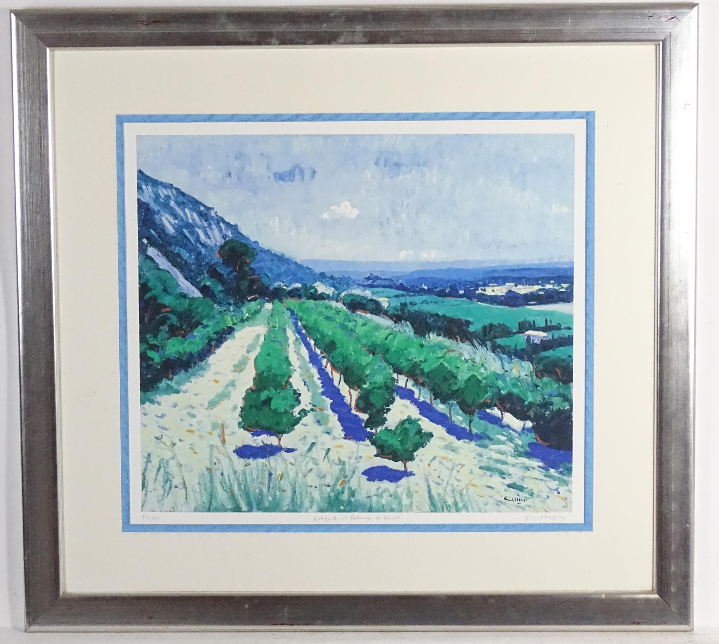 John Kingsley | Limited edition, Vineyard at Beaumes-de-Venise (1956 ...