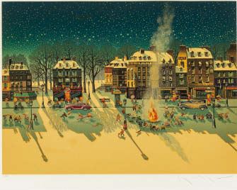 Hiro Yamagata | Snowfire | MutualArt