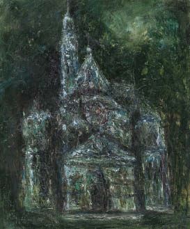 Hisashi Suda | Blue cathedral | MutualArt