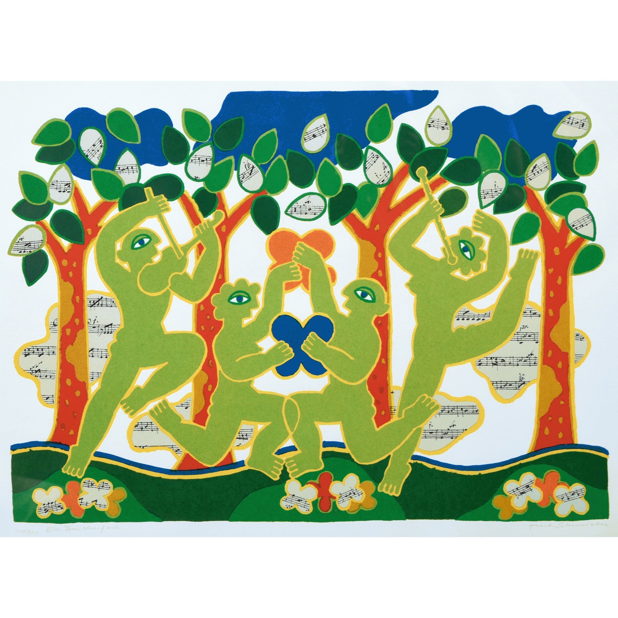 Herbert Schneider | Ein Freudenfest | MutualArt