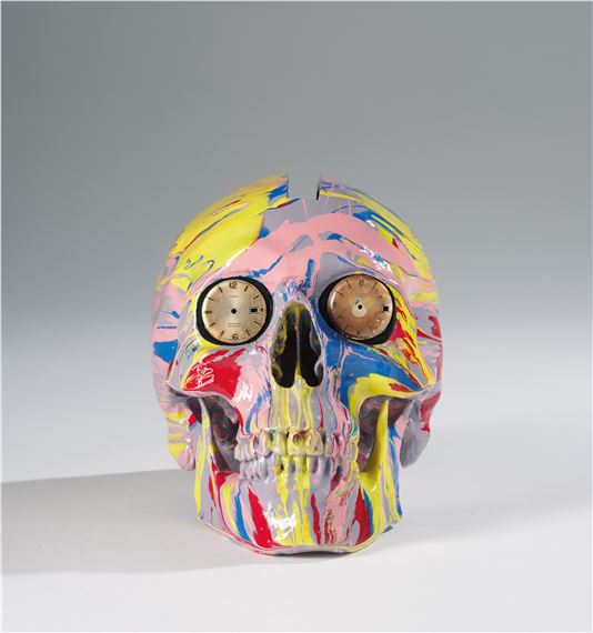 Damien Hirst | The Hours Spin Skull (2009) | MutualArt