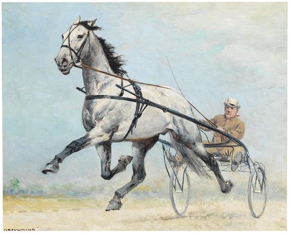 Carl Franz Bauer | Greyhound Weltrekord Traber | MutualArt