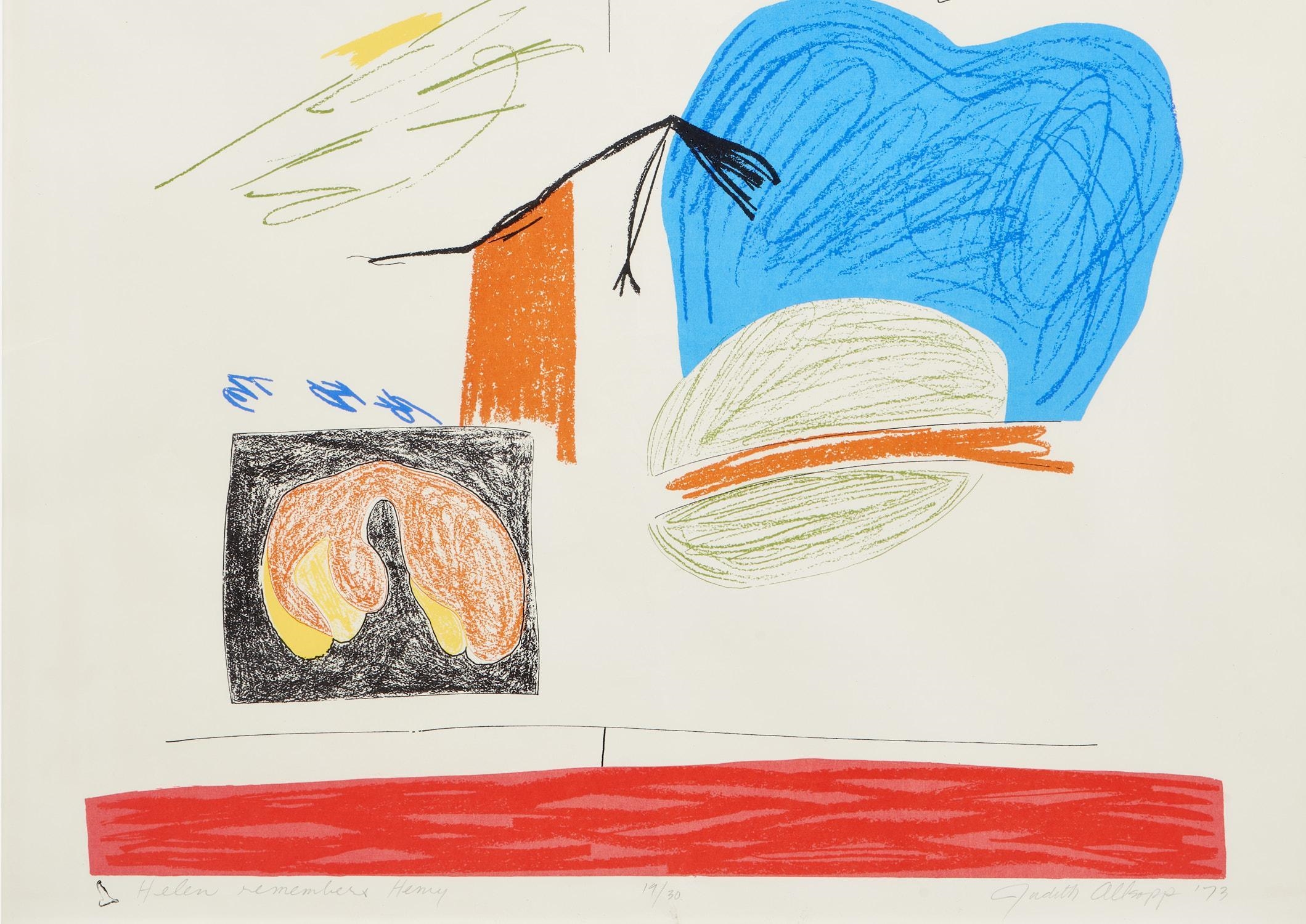 Judith Allsopp | Helen Remembers Henry, 1973 (1973) | MutualArt