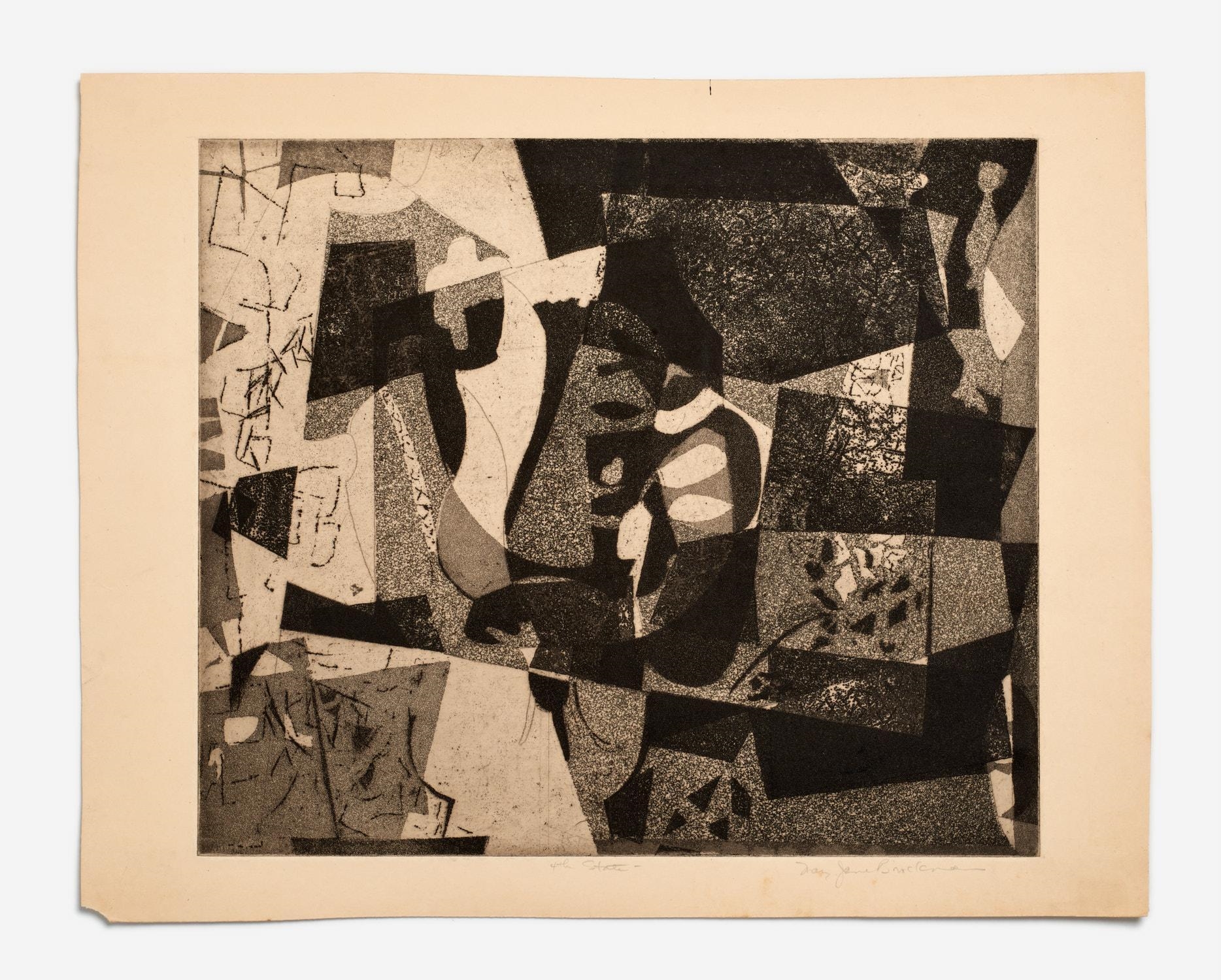 Mary Jane Brockman | Untitled (three states), circa late 1960s (Late ...