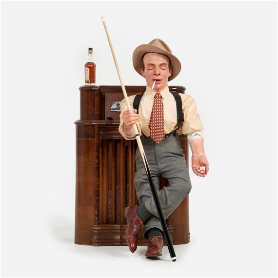 Jason Knapp | Untitled (Pool Hall Figure), 1973 (1973) | MutualArt