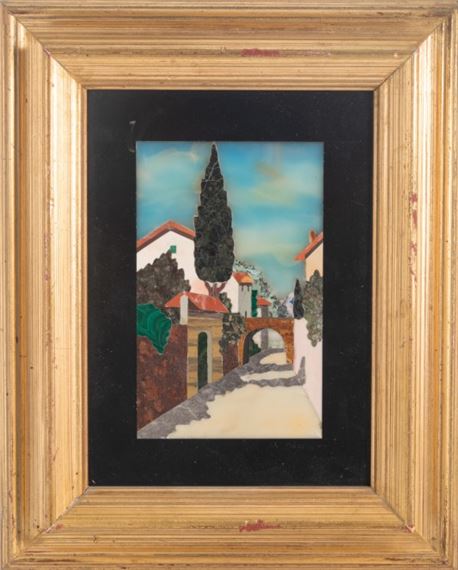 Alfredo Buccioni | Italian village scene | MutualArt