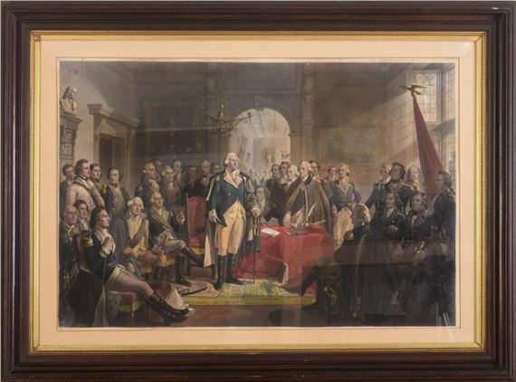 Alexander Hay‏ Ritchie | Washington and his Generals (1856) | MutualArt