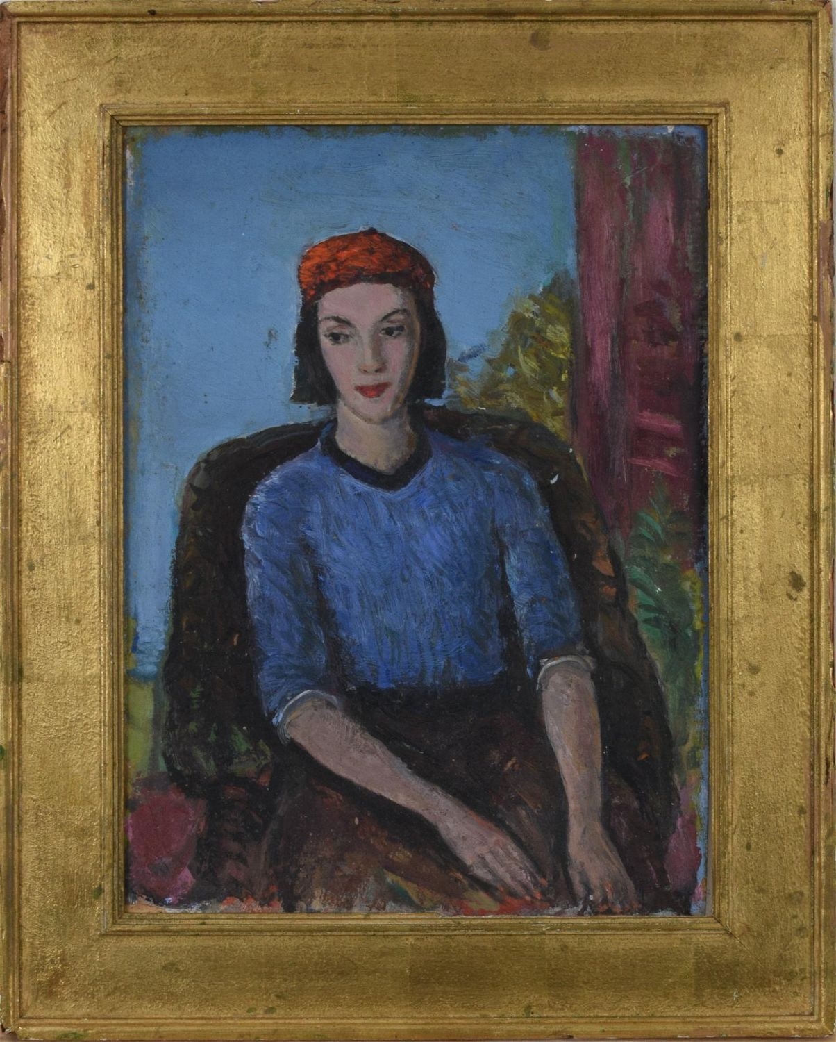 Gustav William von Schlegell | Portrait of Sydney Henderson | MutualArt