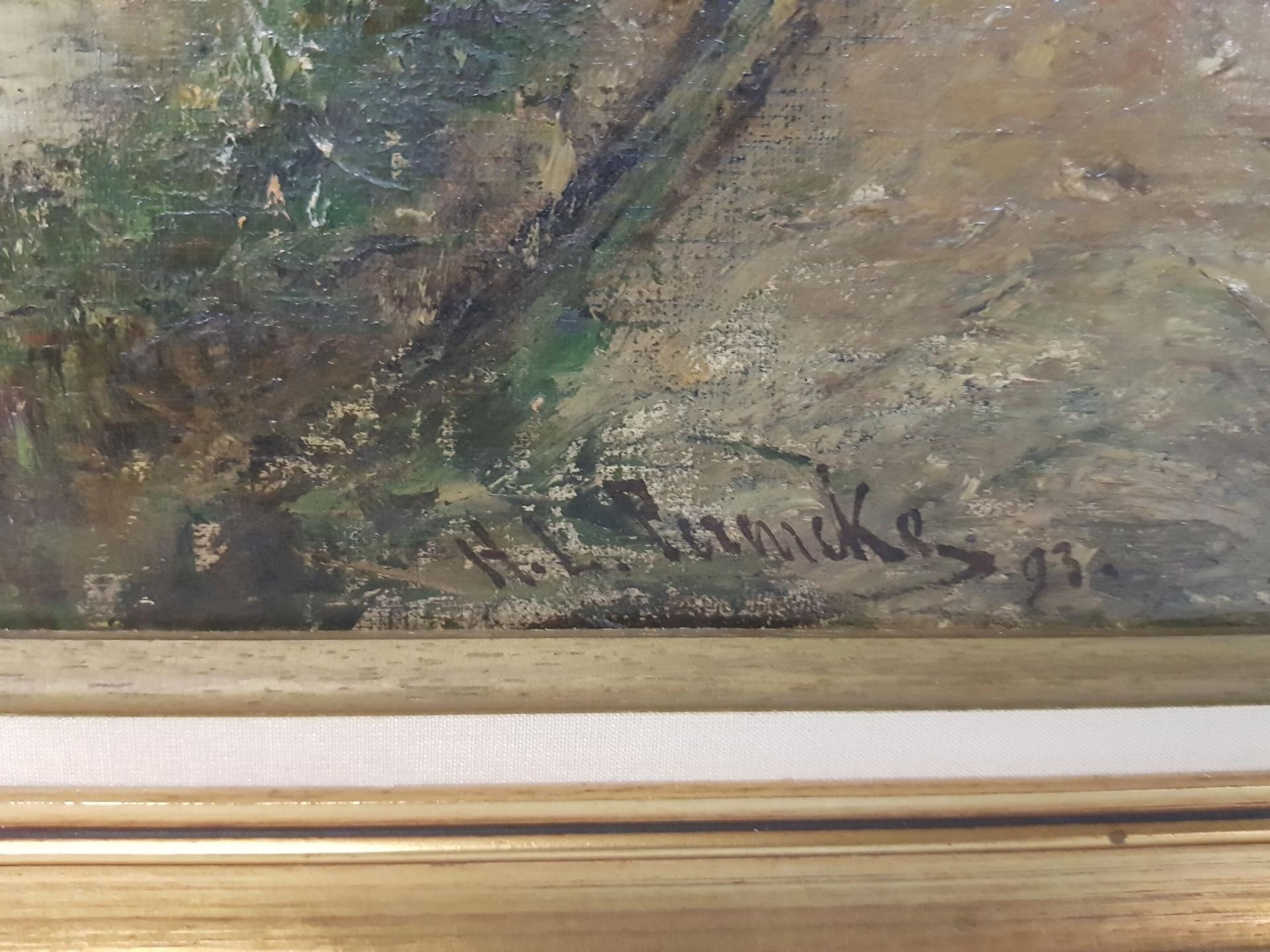 Henri Louis Permeke | Bord de fleuve d'un village des Ardennes belges ...