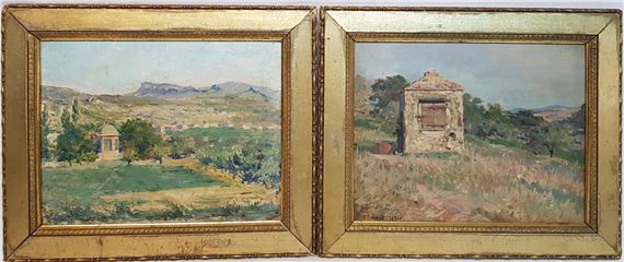 Albert Éloy-Vincent | Les fumades et Le puits de Baujon | MutualArt