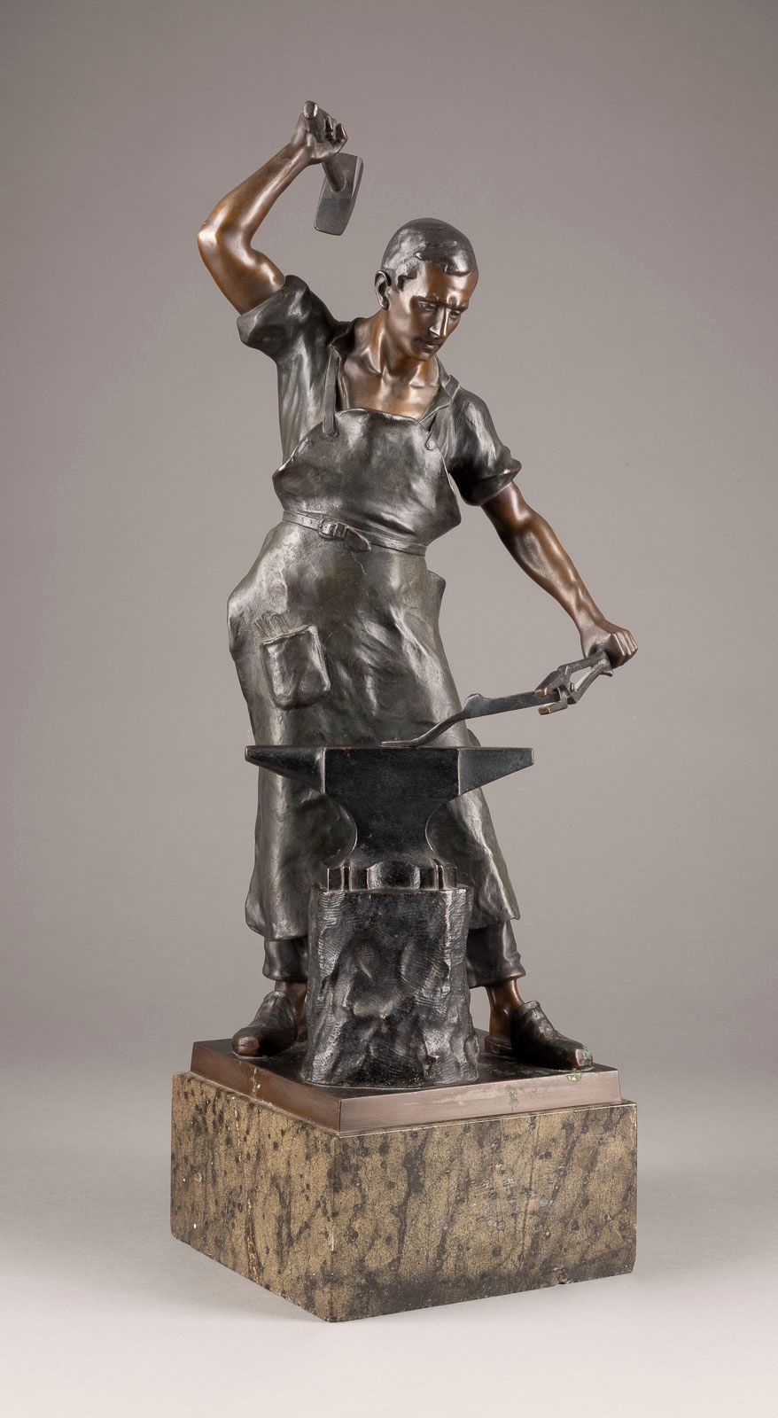 Hans Keck | SCHMIED BEI DER ARBEIT | MutualArt