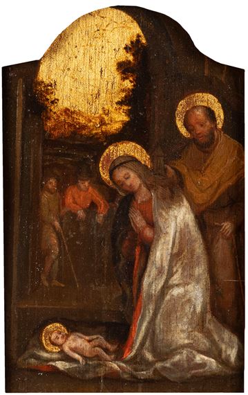 Dutch School, 16th Century | ADORATION OF THE SHEPHERDS | MutualArt