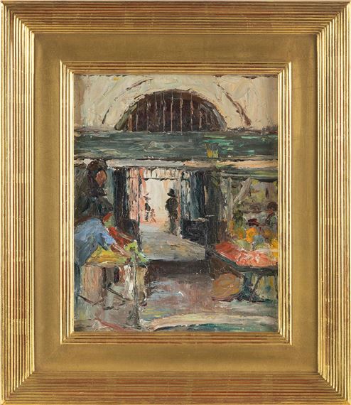 Susan Ricker Knox | Under the Pergola. | MutualArt