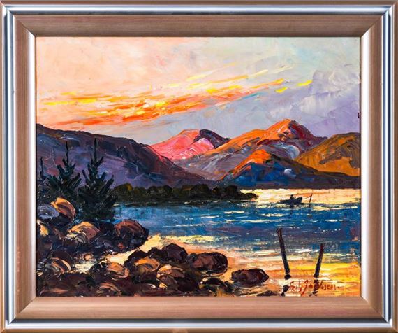 Fritz Jacobsen | Fjällandskap | MutualArt