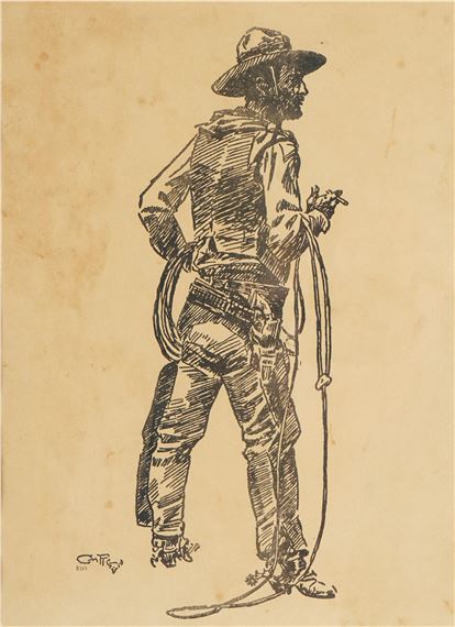 Charles Marion Russell | : The Cowboy | MutualArt