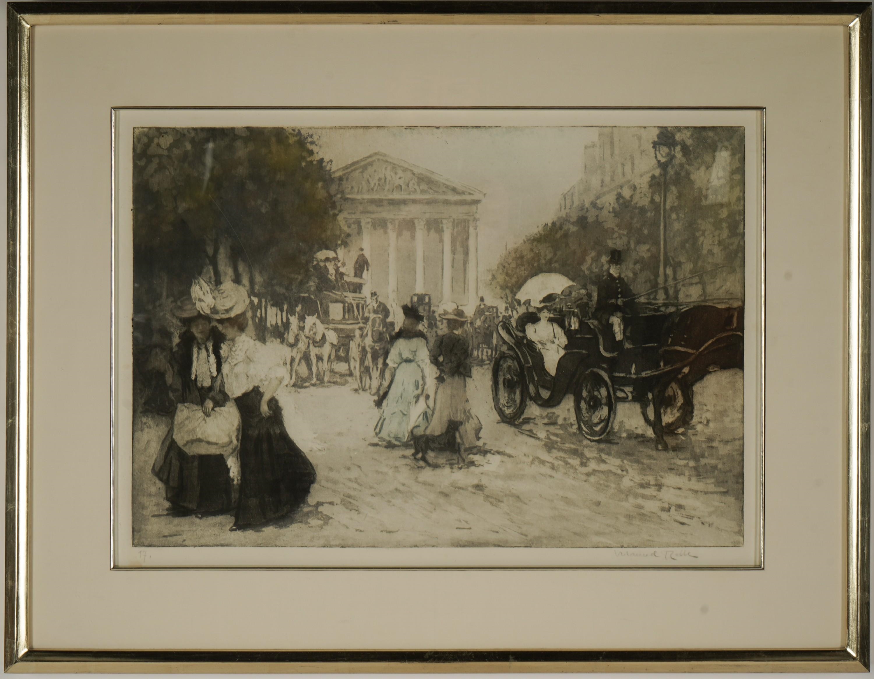 Manuel Robbe | : Place de la Madeleine | MutualArt