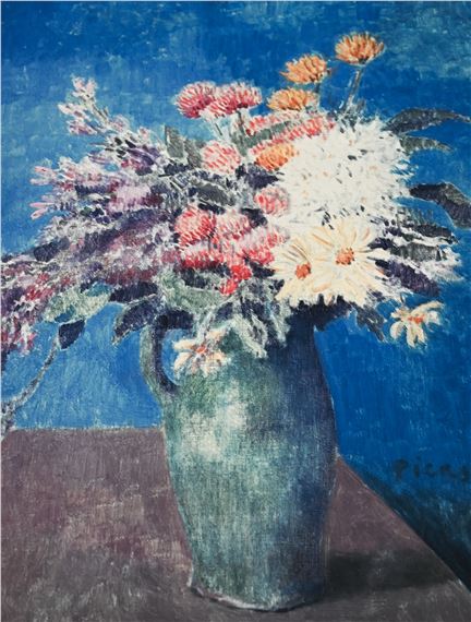 Pablo Picasso | Vase of Flowers | MutualArt