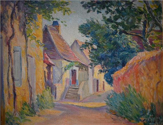 Charles Genge | A country lane | MutualArt
