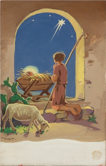 Martta Wendelin | By the manger | MutualArt