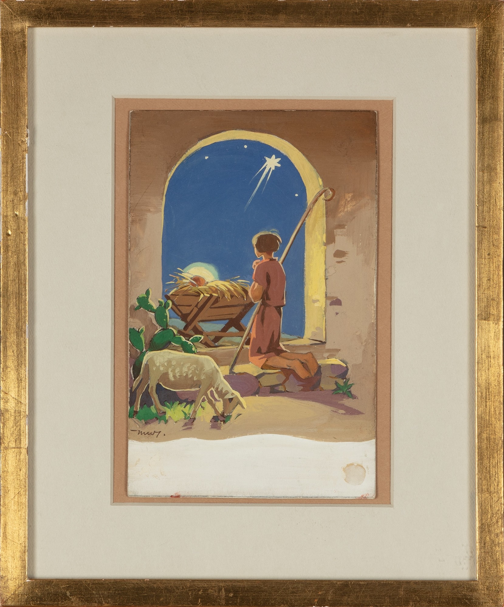 Martta Wendelin | By the manger | MutualArt