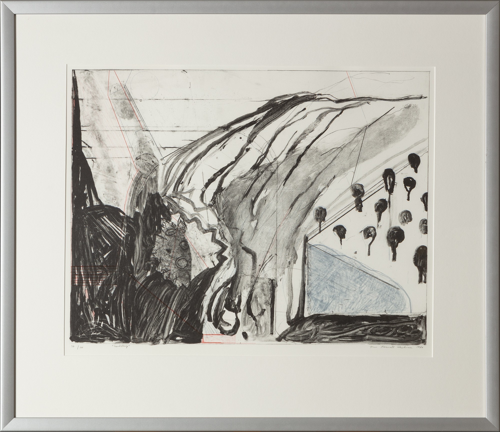 Jan Kenneth Weckman | Landscape (1989) | MutualArt