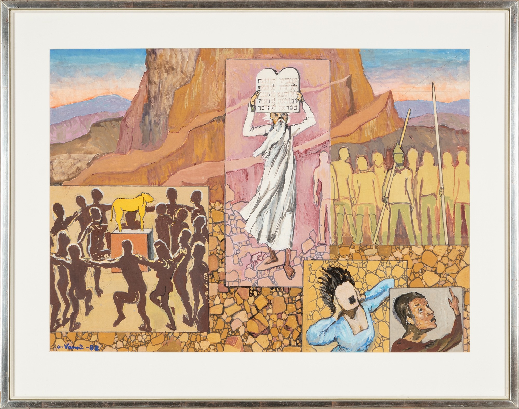 Sam Vanni | Moses and the ten commandments (1988) | MutualArt