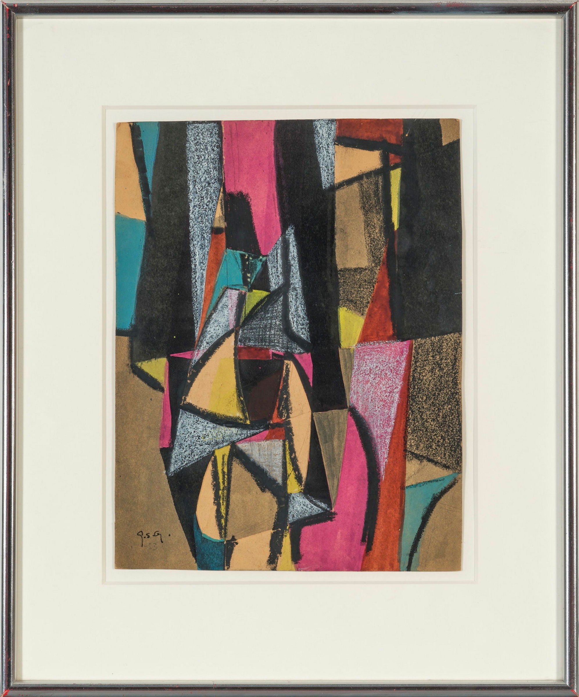 Gunnar S. Gundersen | Komposisjon (1953) | MutualArt