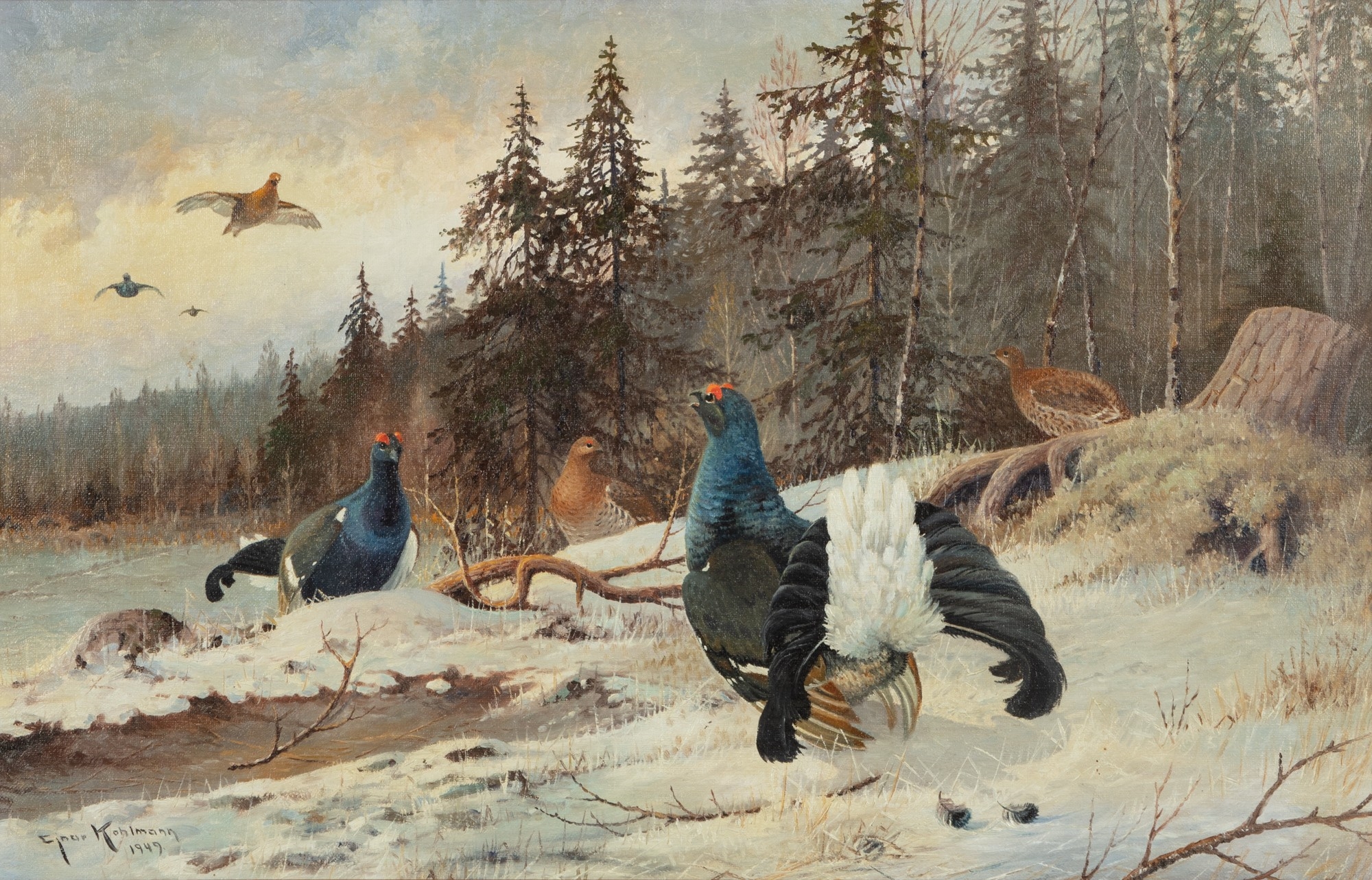 Ejnar Kohlmann | Teeriä | MutualArt