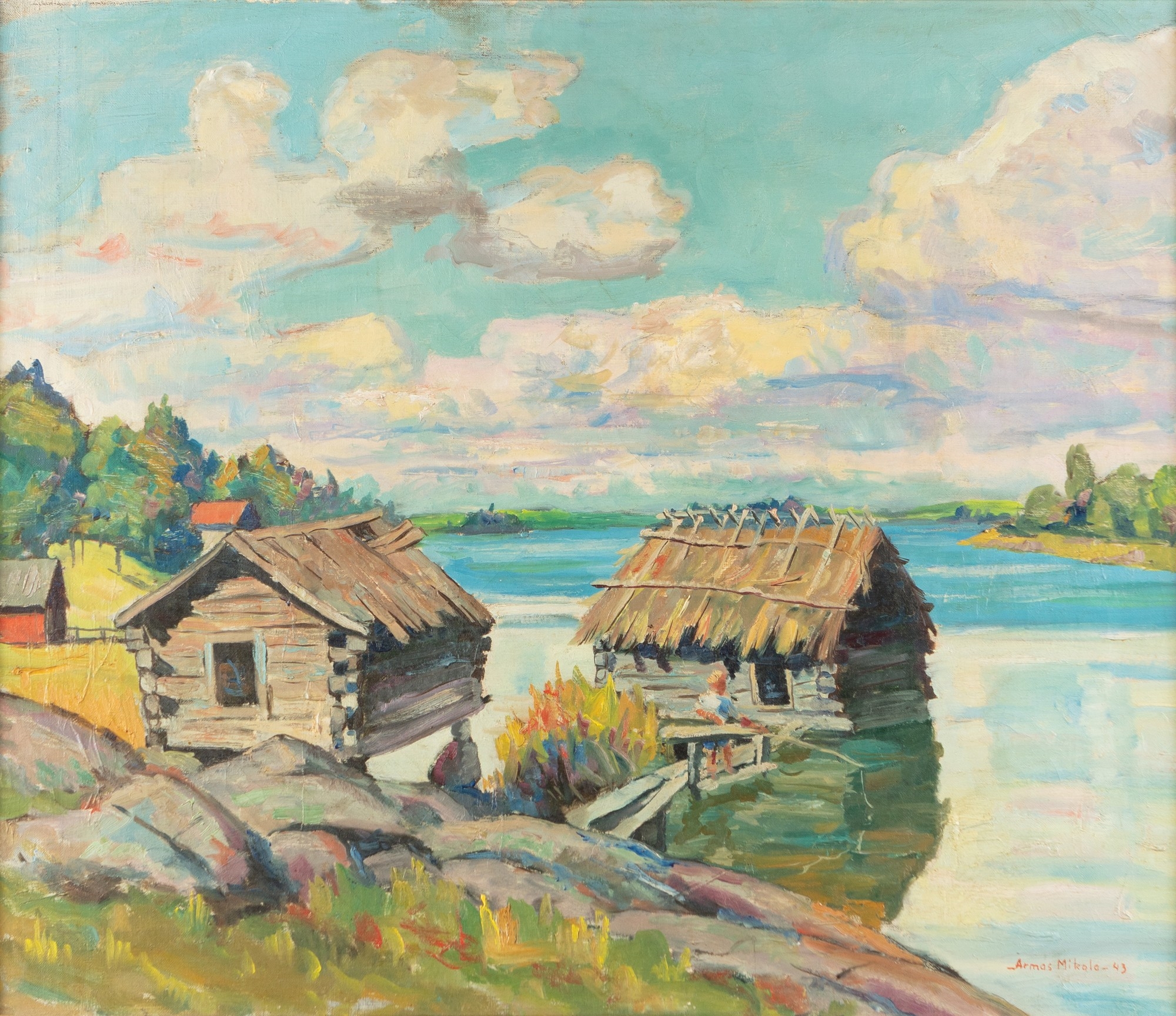 Armas Mikola | Beach fences | MutualArt