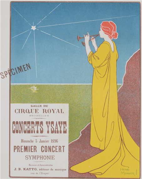 Henri Meunier | Concerts Ysaye (1897) | MutualArt