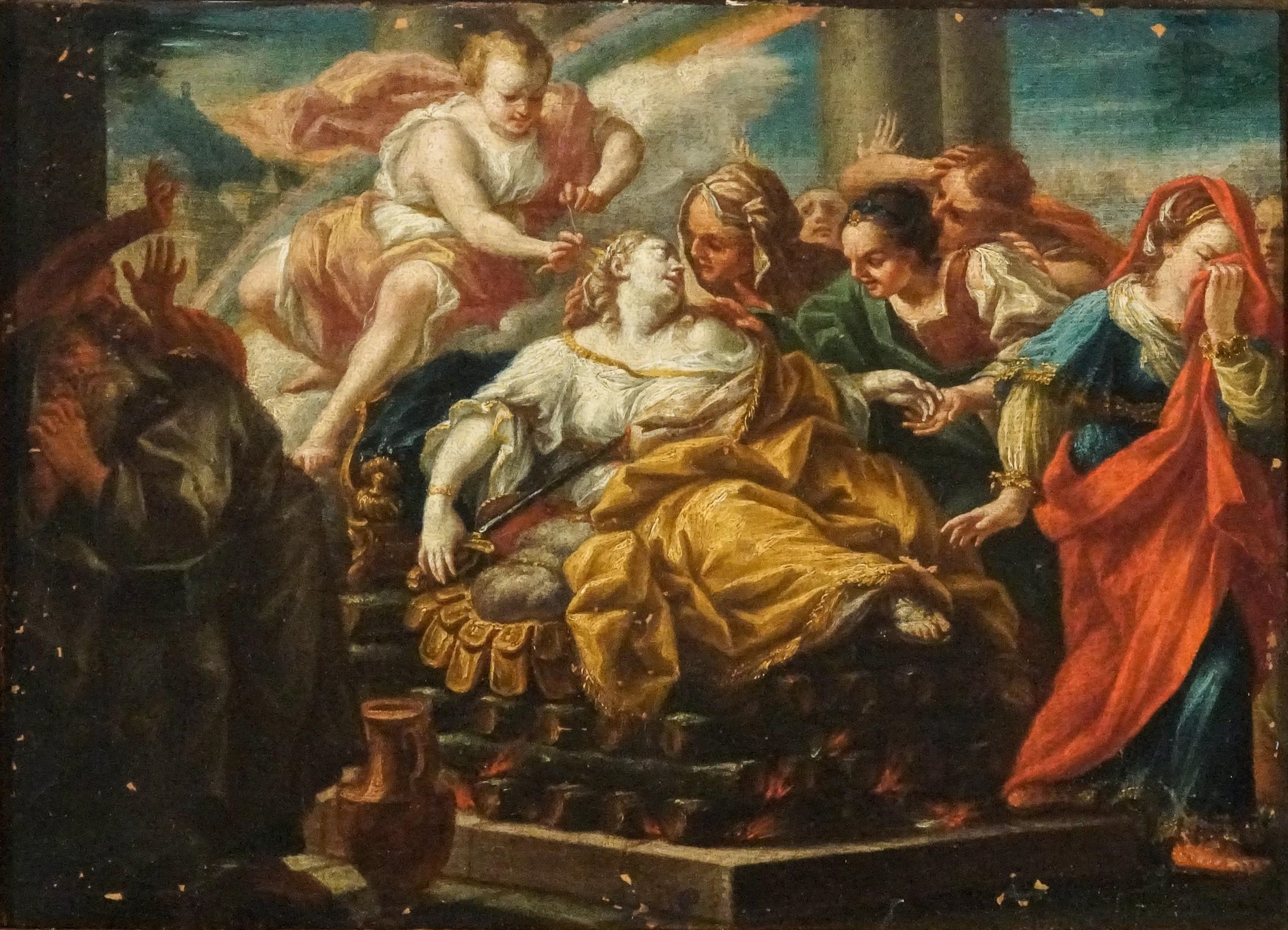 Flemish School 17th Century | Death of Dido | MutualArt