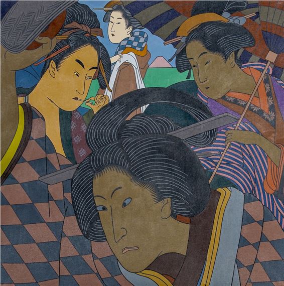 Roger Shimomura | Rambo 12 (1978) | MutualArt