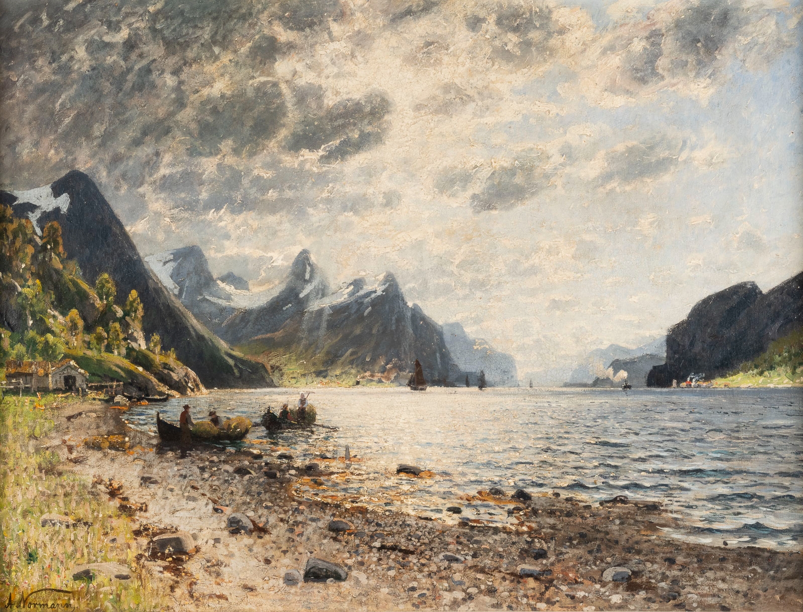 Eilert Adelsteen Normann | Fjordlandschaft | MutualArt