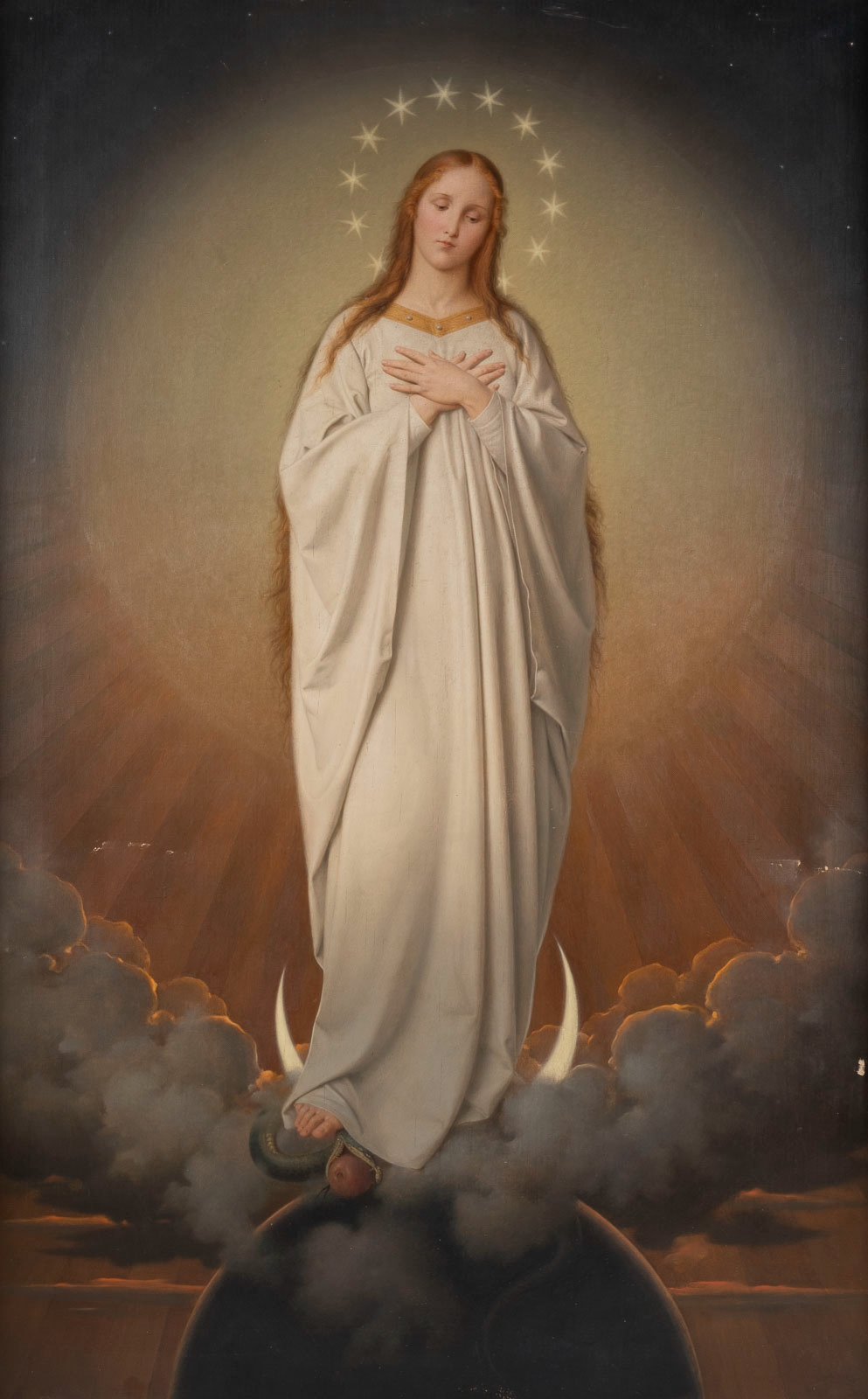 Ernst Deger | Maria Immaculata. Monumental altarpiece | MutualArt