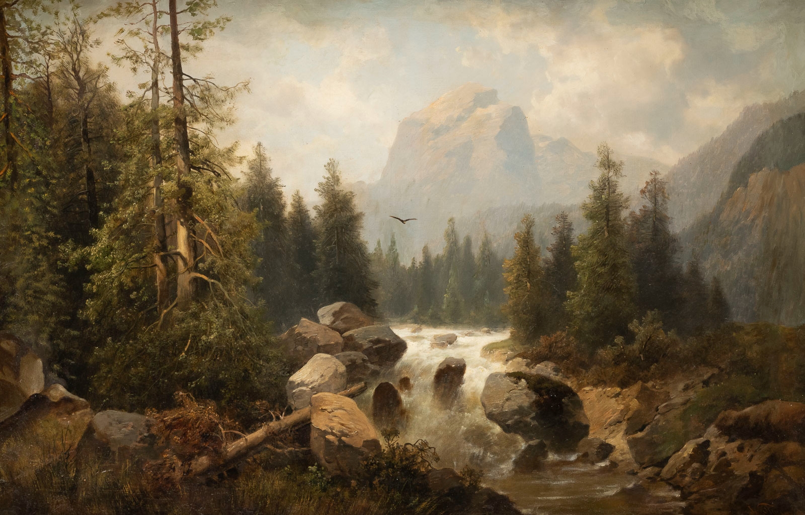 Josef Thoma | View of Hallstatt | MutualArt