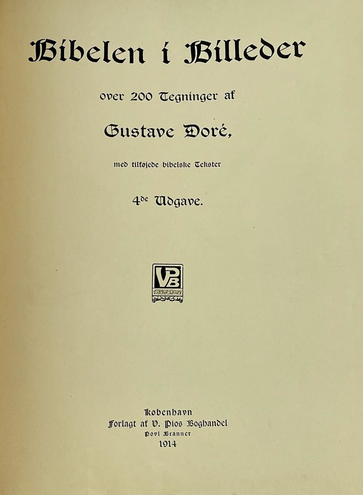 Gustave Doré | Bibelen I Billeder (The Bible in Pictures) (1914) | MutualArt