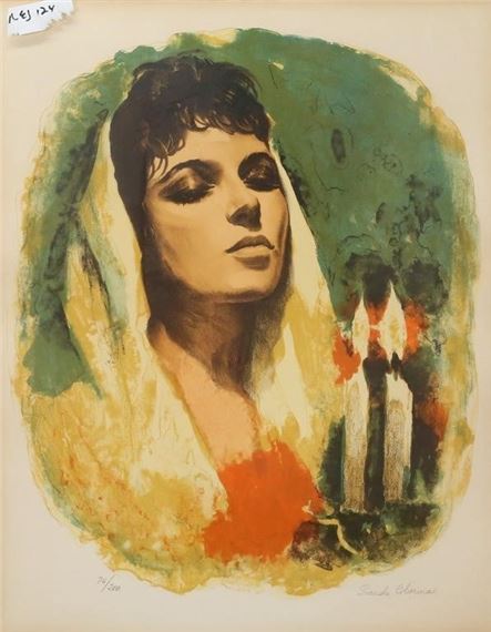 Sandu Liberman | Shabbas Candles XIII | MutualArt