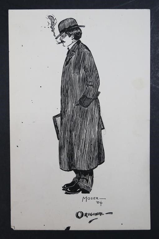 Frank Moser | The Kole and Moser School of Drawing; portraits, and an ...