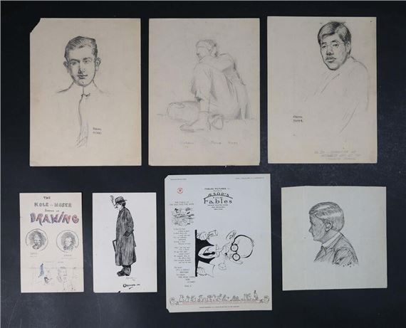 Frank Moser | The Kole and Moser School of Drawing; portraits, and an ...