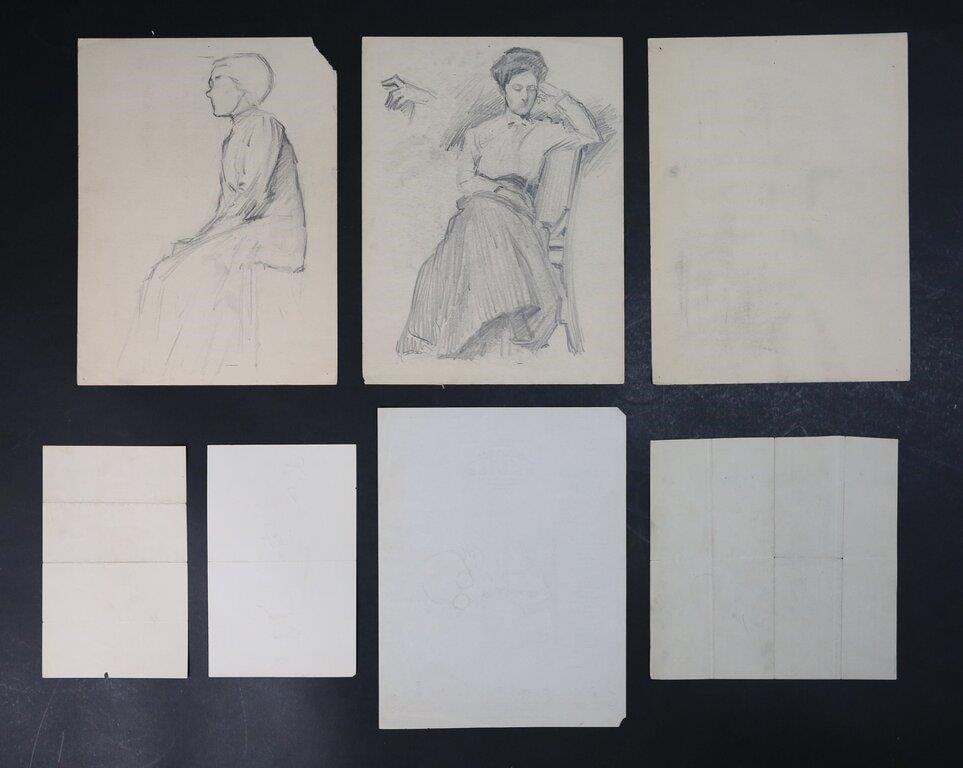 Frank Moser | The Kole and Moser School of Drawing; portraits, and an ...