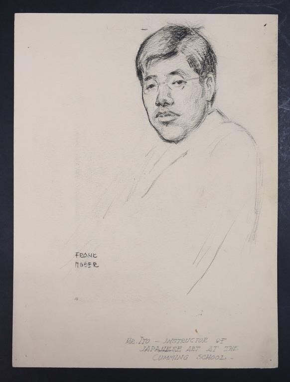 Frank Moser | The Kole and Moser School of Drawing; portraits, and an ...